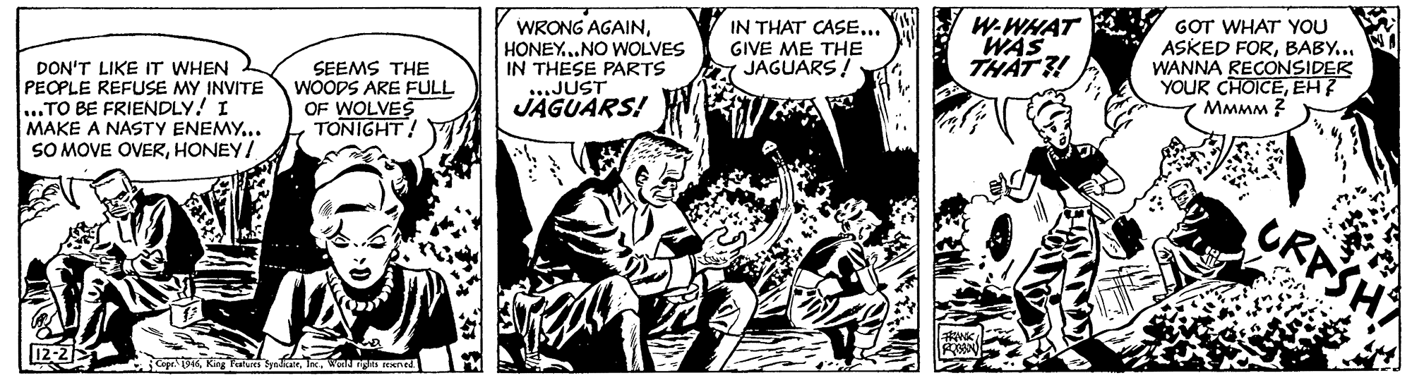 Johnny Hazard Comic Strip 1946-12-02 | Comics Kingdom