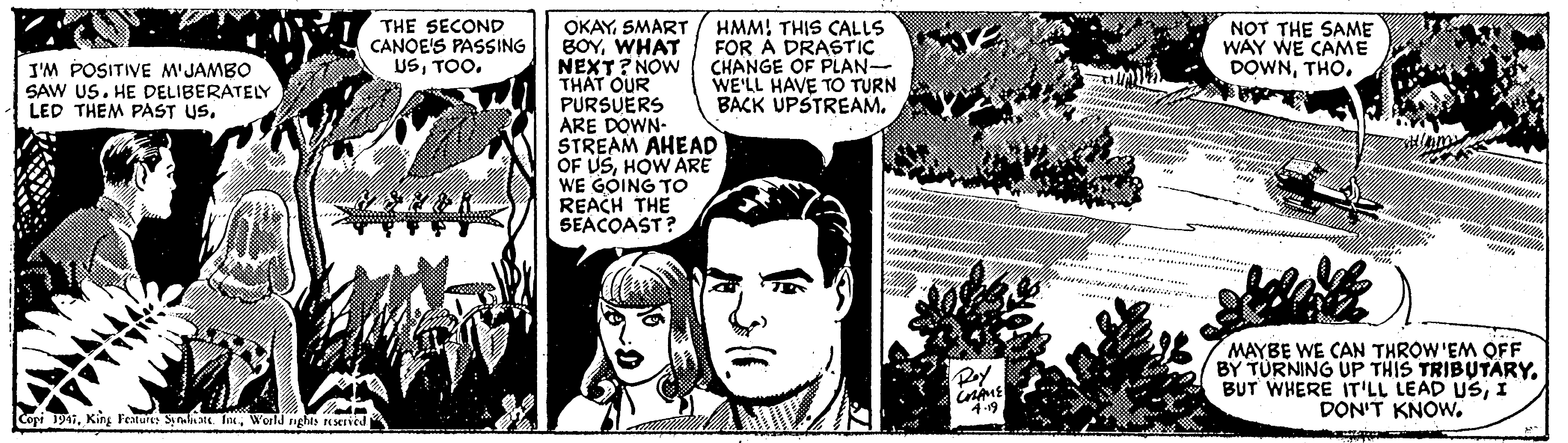 Buz Sawyer Comic Strip 1947-04-19 | Comics Kingdom