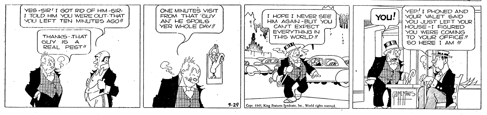 Bringing Up Father Comic Strip 1947-05-29 | Comics Kingdom