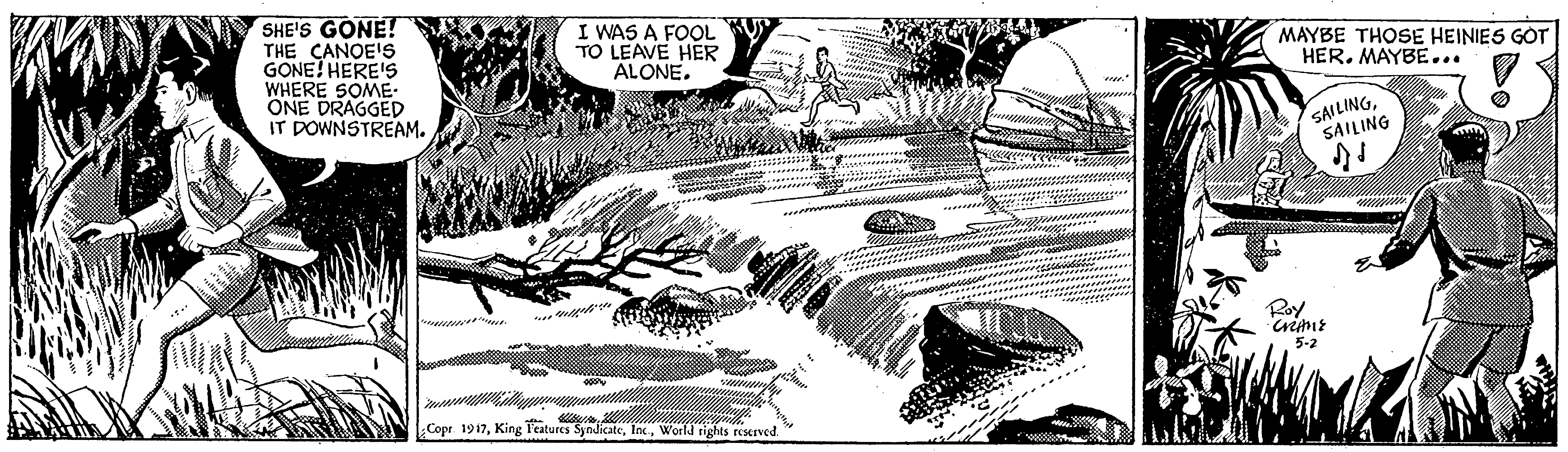 Buz Sawyer Comic Strip 1947-05-02 | Comics Kingdom