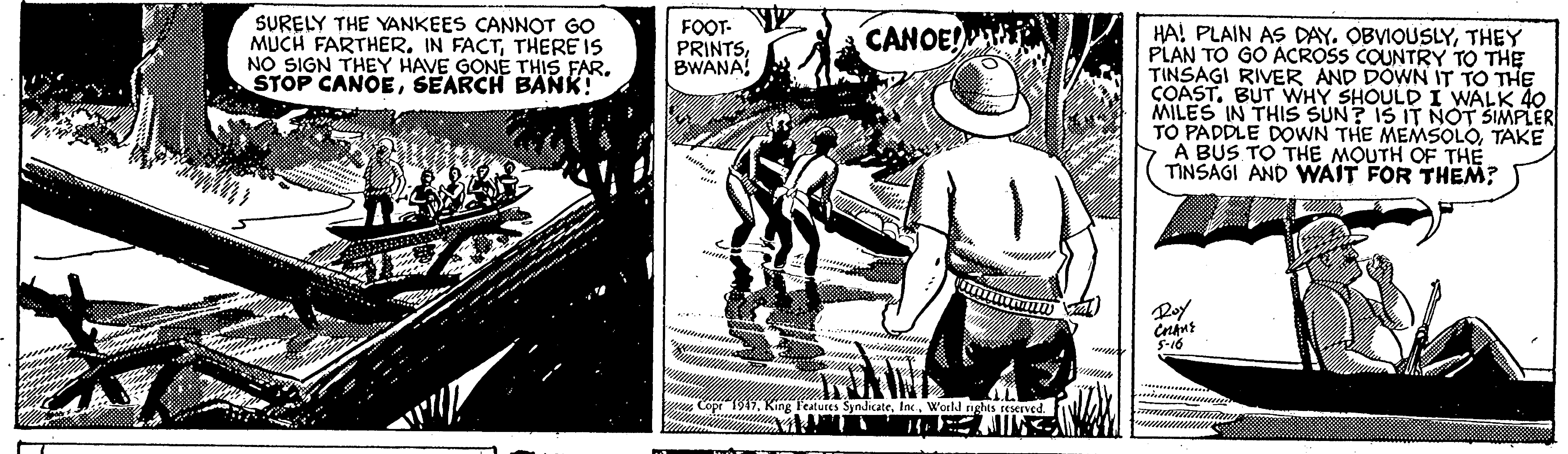 Buz Sawyer Comic Strip 1947-05-16 | Comics Kingdom