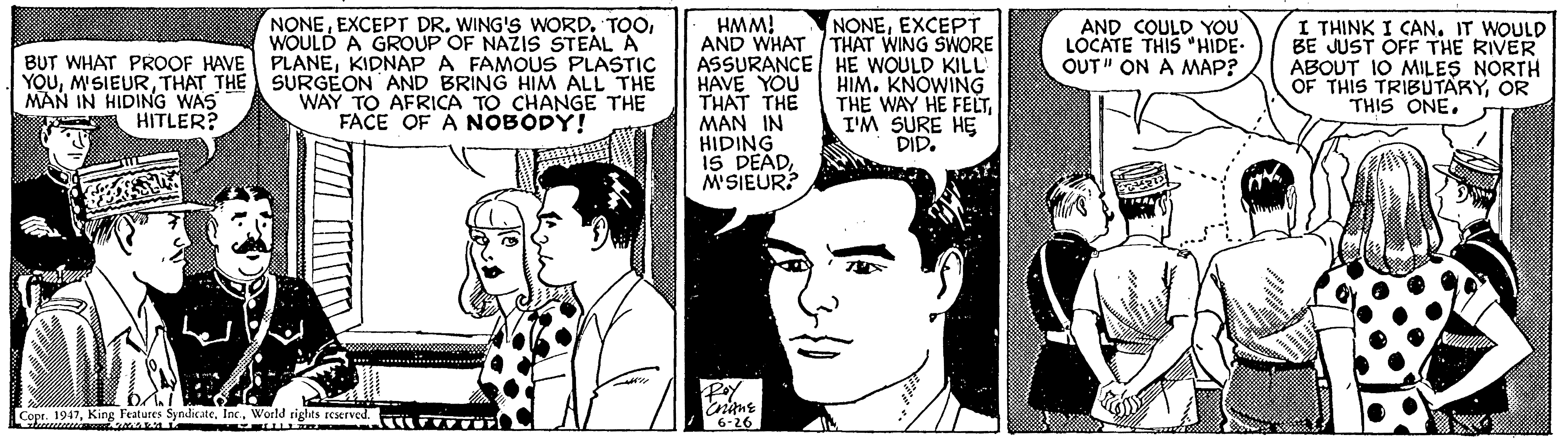 Buz Sawyer Comic Strip 1947-06-26 | Comics Kingdom