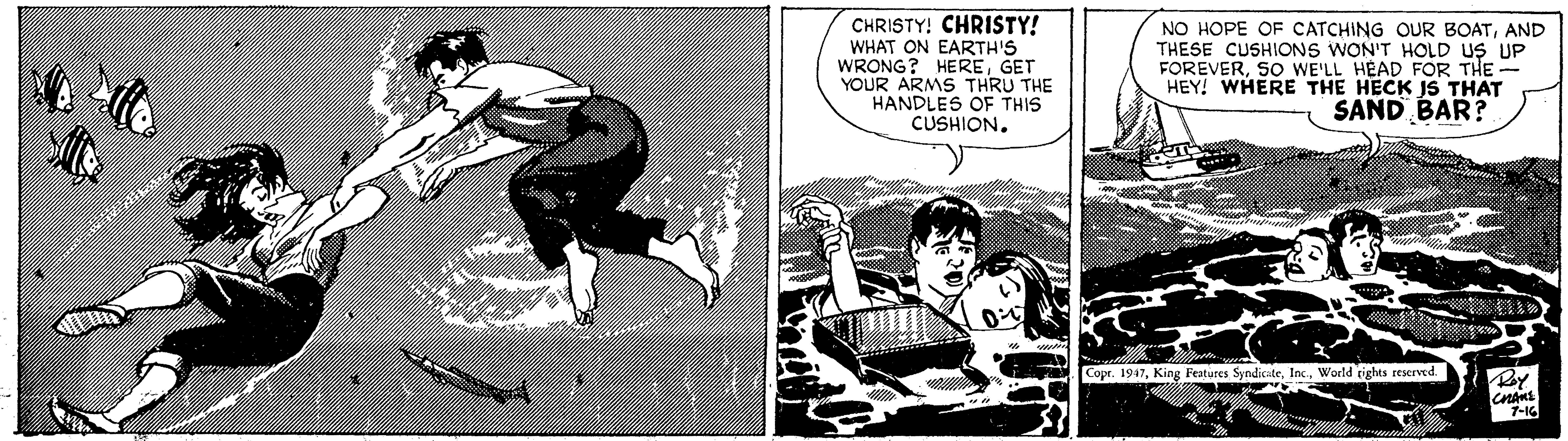 Buz Sawyer Comic Strip 1947-07-16 | Comics Kingdom