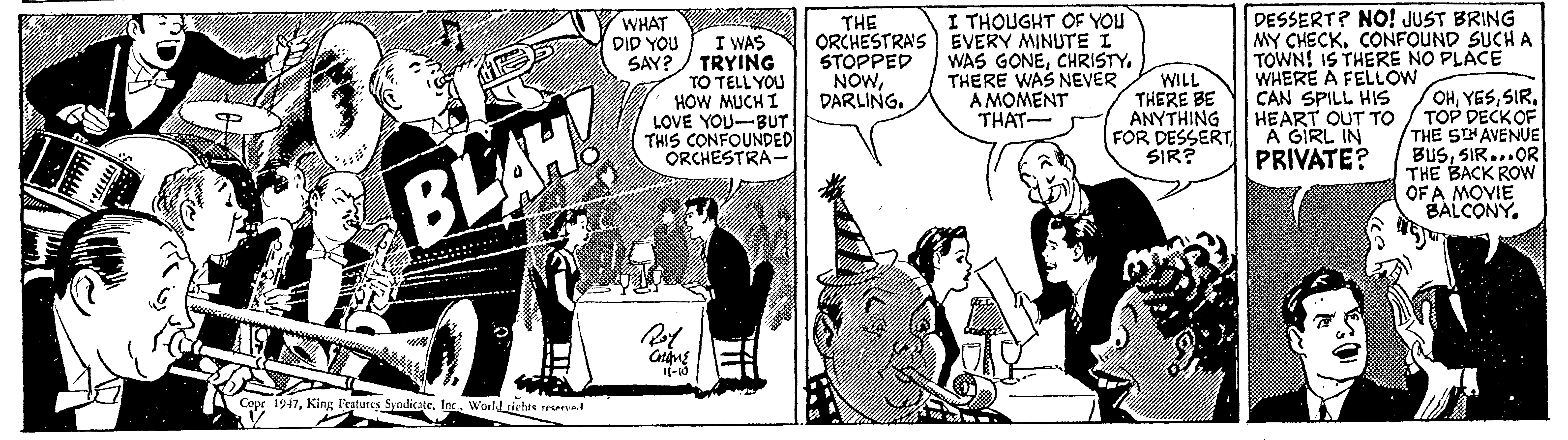 Buz Sawyer Comic Strip 1947-11-10 | Comics Kingdom