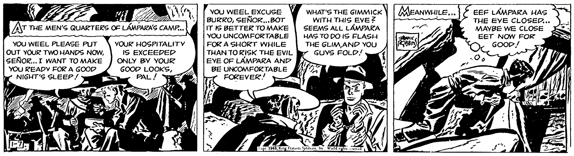 Johnny Hazard Comic Strip 1948-01-07 | Comics Kingdom