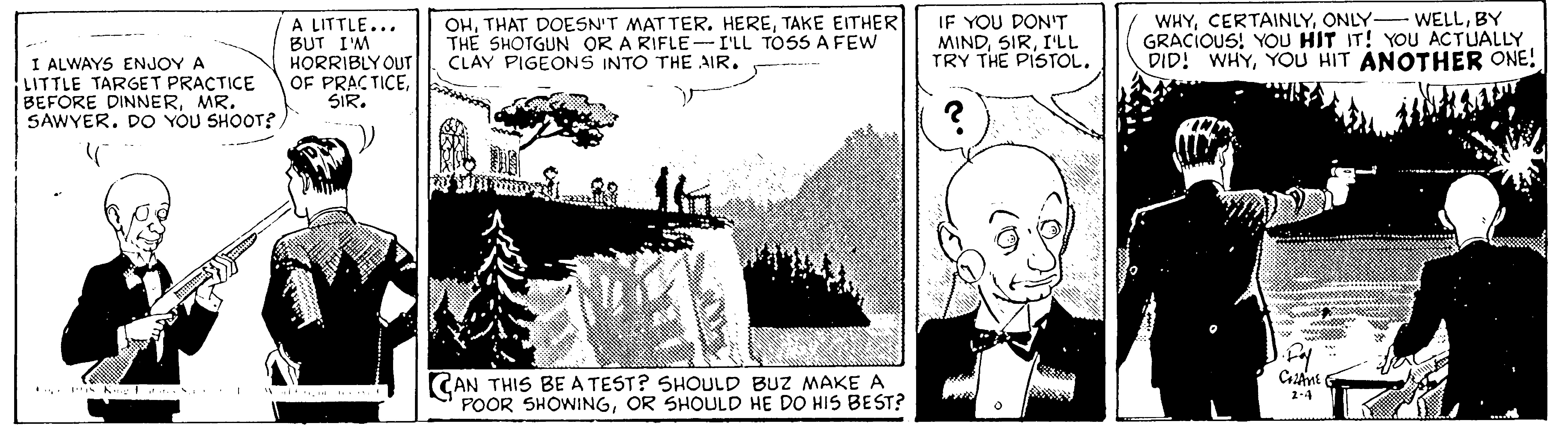 Buz Sawyer Comic Strip 1948-02-04 | Comics Kingdom
