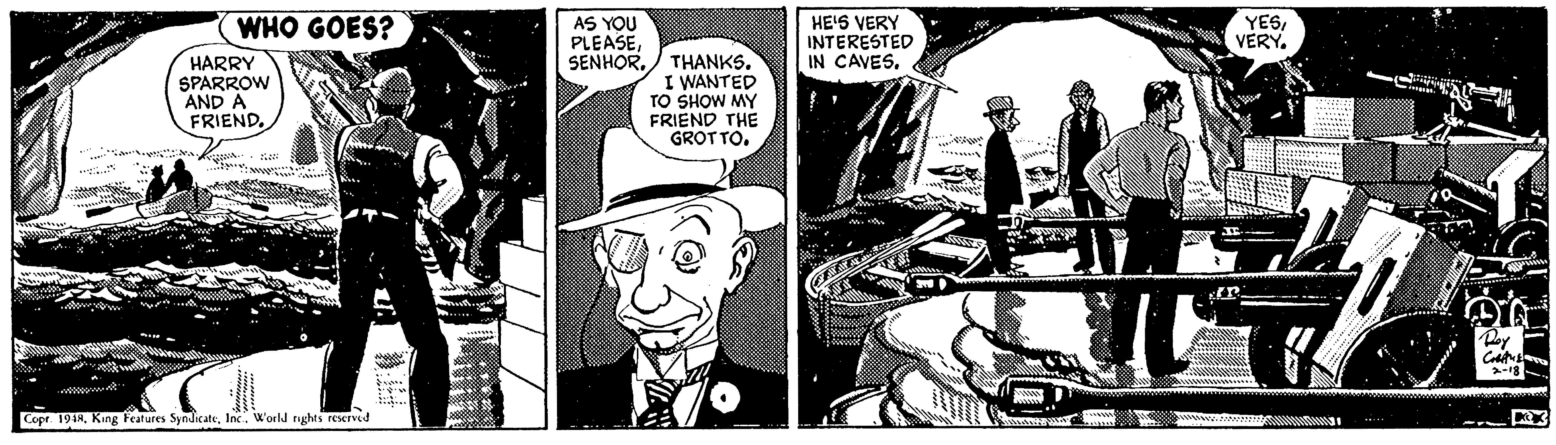 Buz Sawyer Comic Strip 1948-02-18 | Comics Kingdom