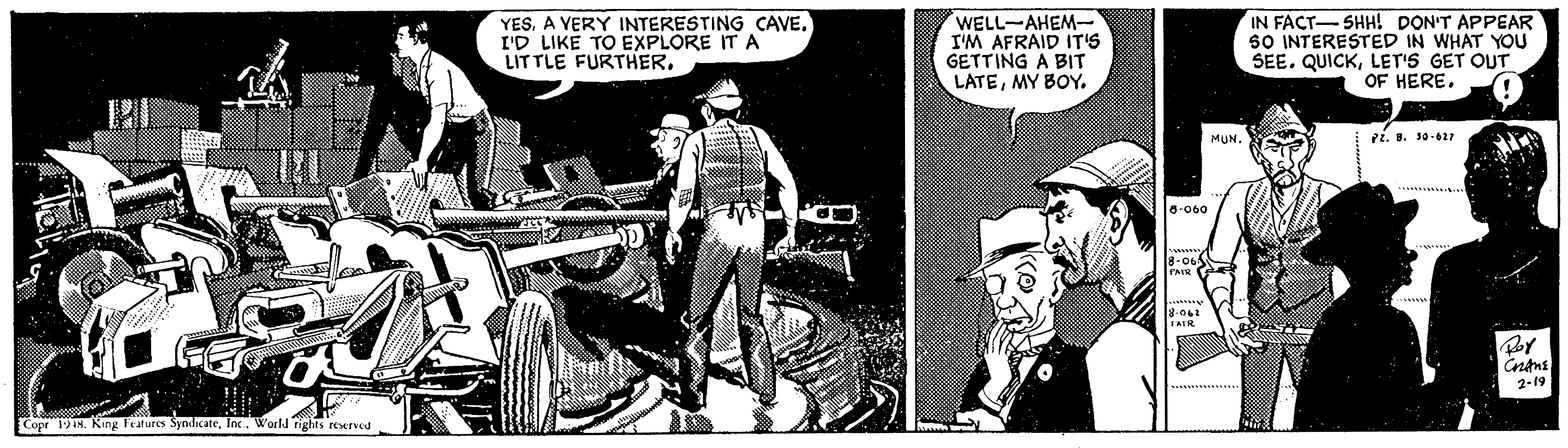 Buz Sawyer Comic Strip 1948-02-19 | Comics Kingdom