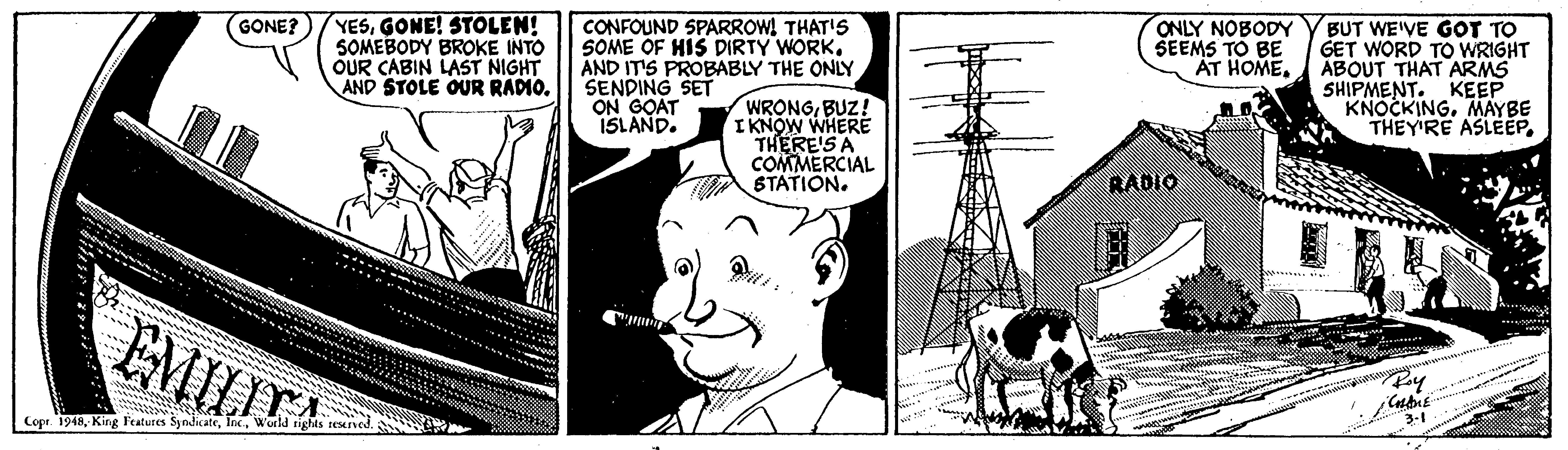 Buz Sawyer Comic Strip 1948-03-01 | Comics Kingdom