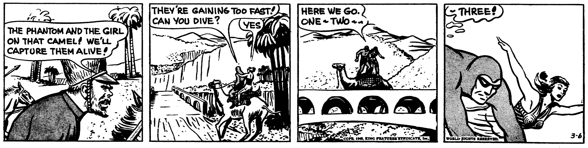 The Phantom Comic Strip 1948-03-06 | Comics Kingdom
