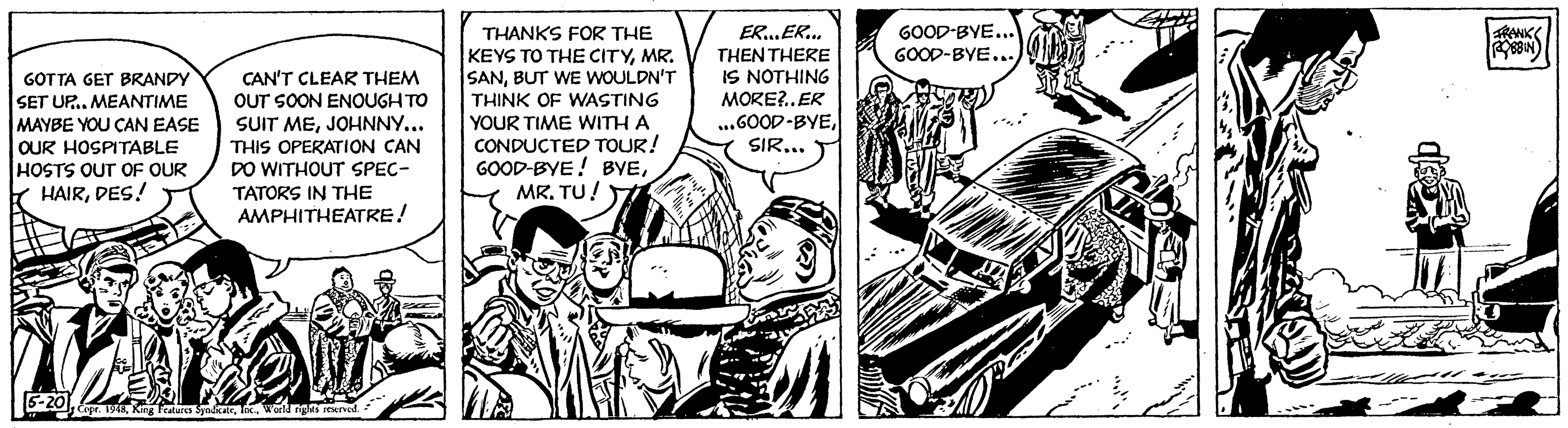 Johnny Hazard Comic Strip 1948-05-20 | Comics Kingdom