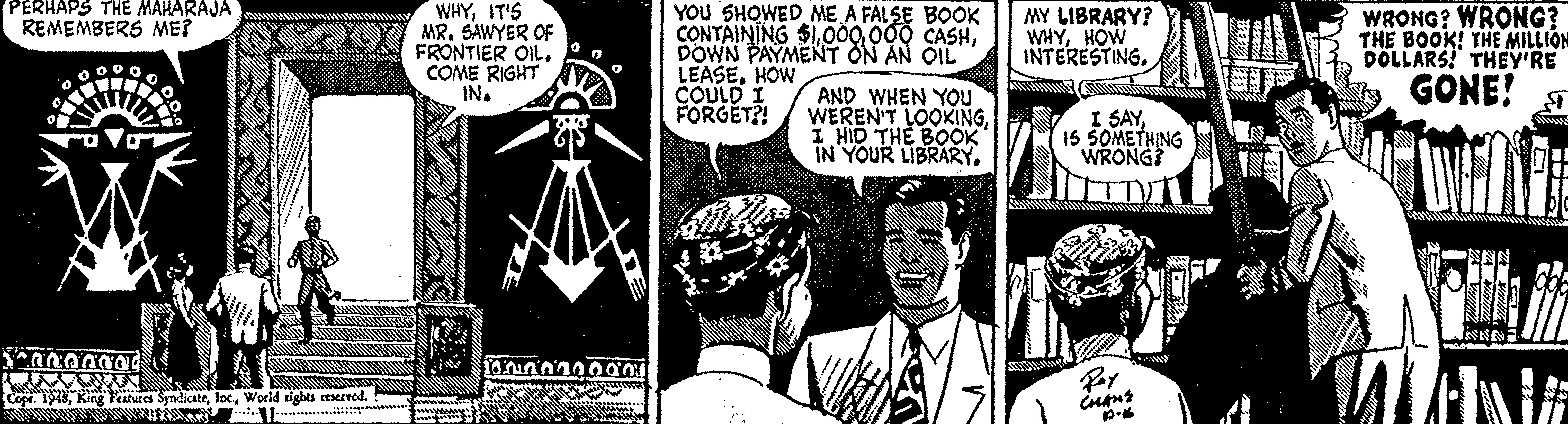 Buz Sawyer Comic Strip 1948-10-16 | Comics Kingdom