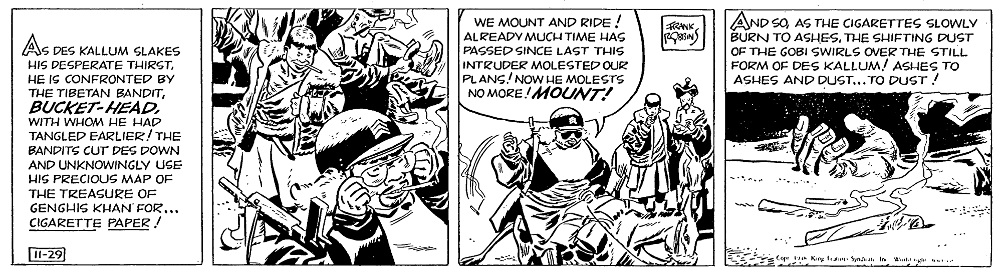 Johnny Hazard Comic Strip 1948-11-29 | Comics Kingdom
