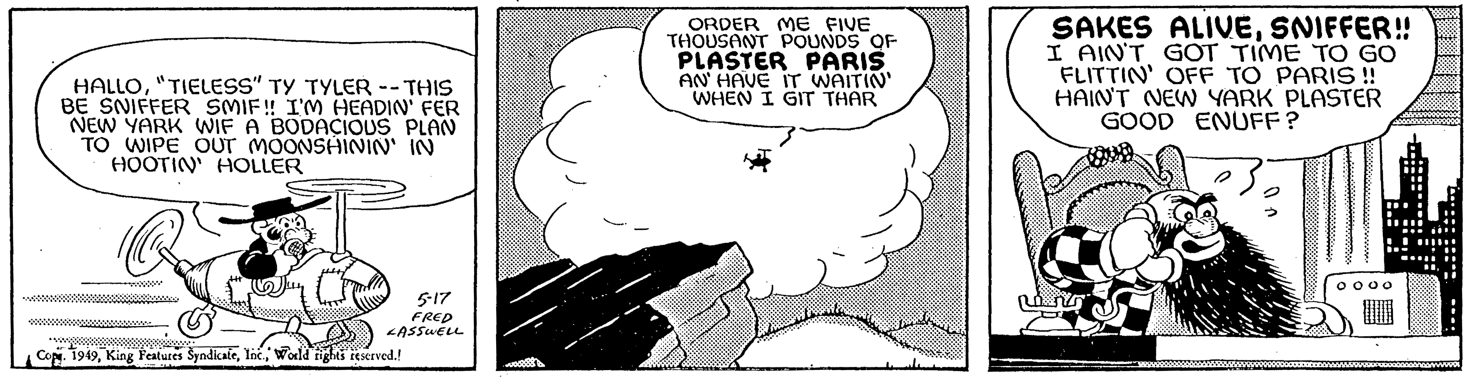 Barney Google And Snuffy Smith Comic Strip 1949-05-17 | Comics Kingdom