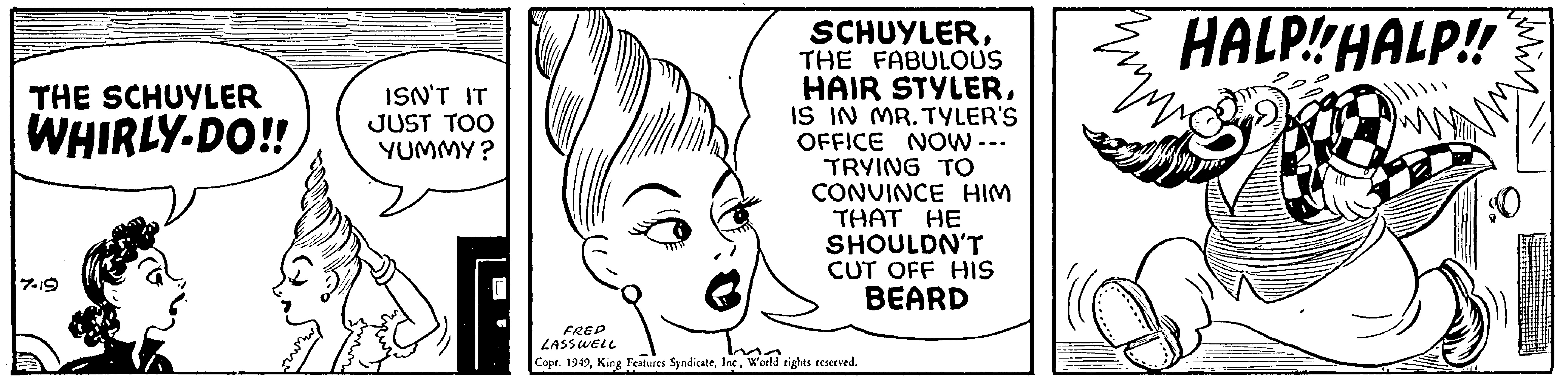 Barney Google And Snuffy Smith Comic Strip 1949-07-19 | Comics Kingdom