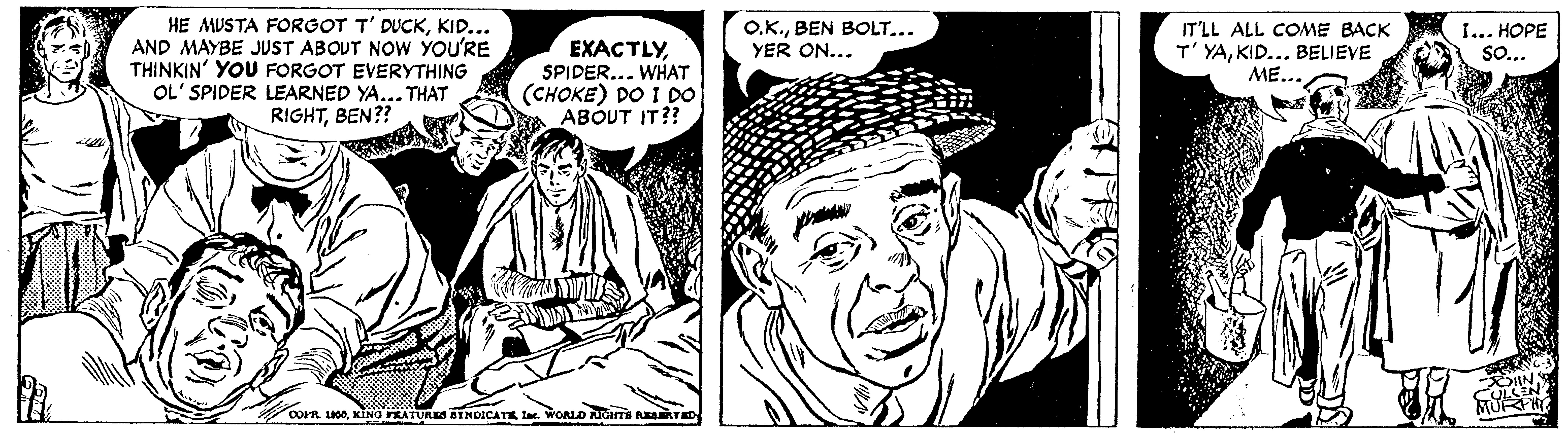 Big Ben Bolt Comic Strip 1950-06-03 | Comics Kingdom