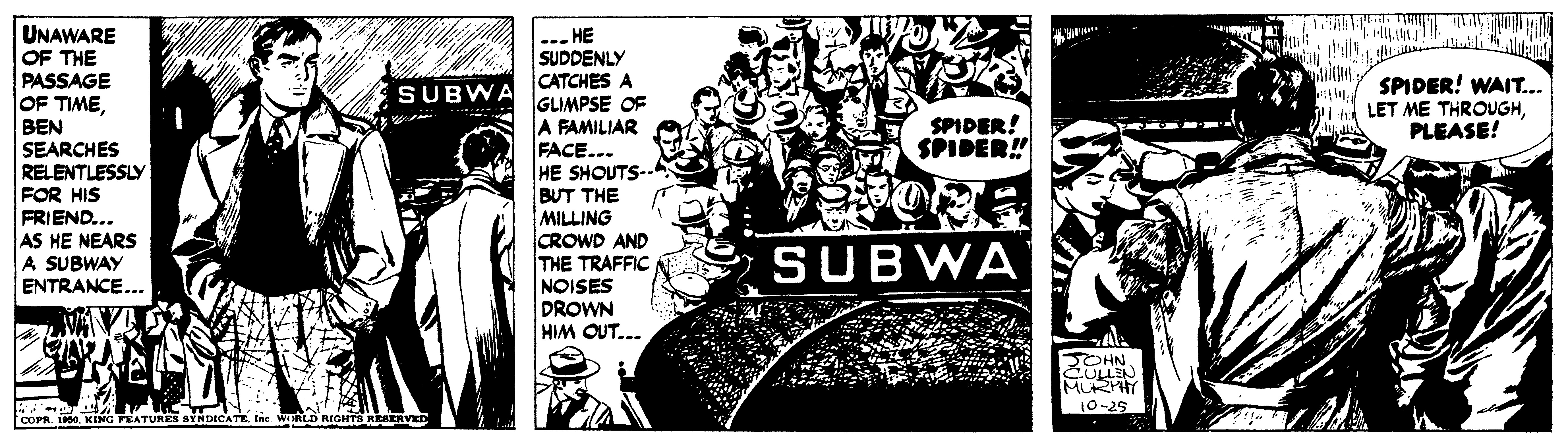 Big Ben Bolt Comic Strip 1950-10-25 | Comics Kingdom