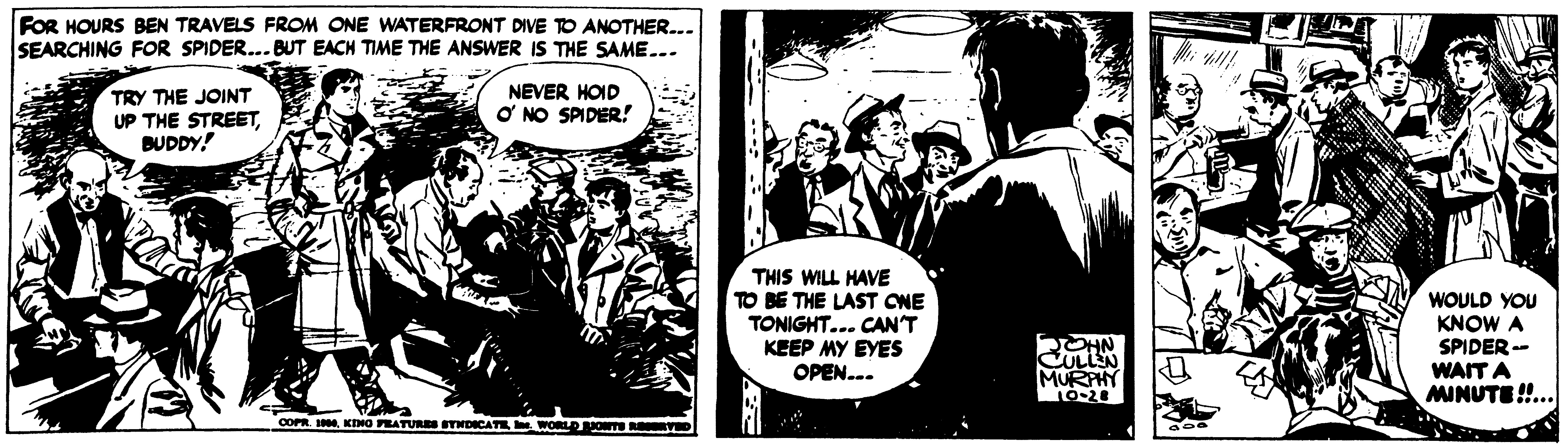 Big Ben Bolt Comic Strip 1950-10-28 | Comics Kingdom
