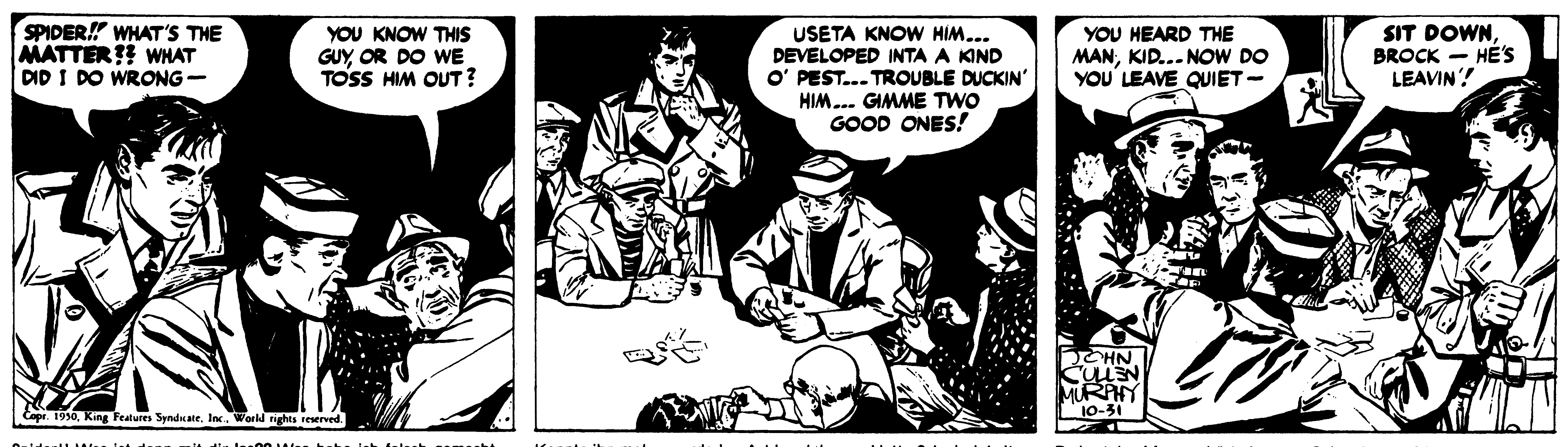 Big Ben Bolt Comic Strip 1950-10-31 | Comics Kingdom