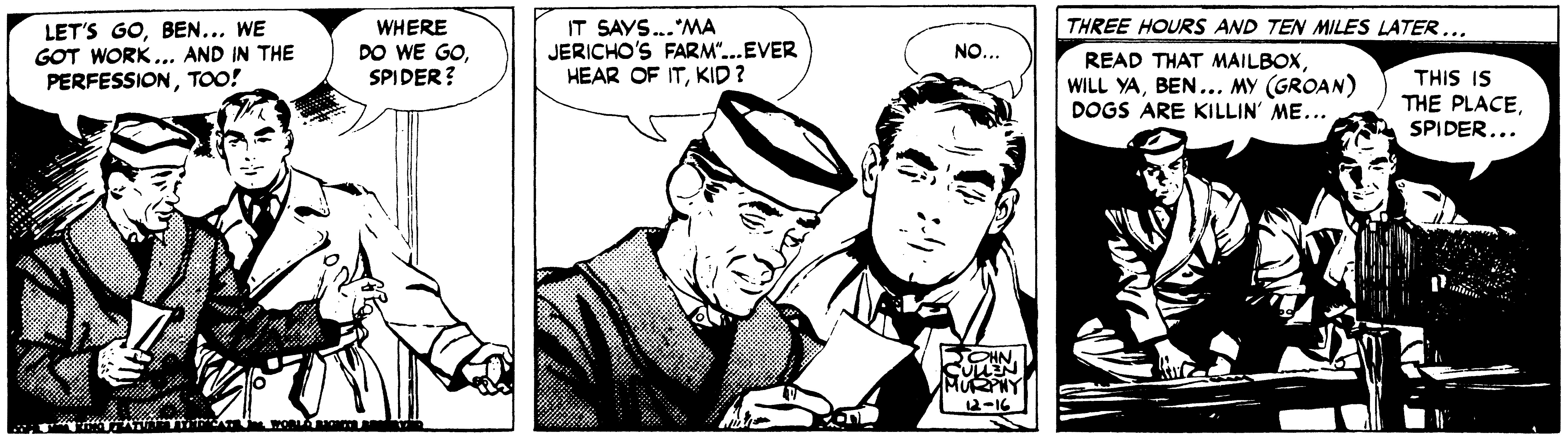 Big Ben Bolt Comic Strip 1950-12-16 | Comics Kingdom