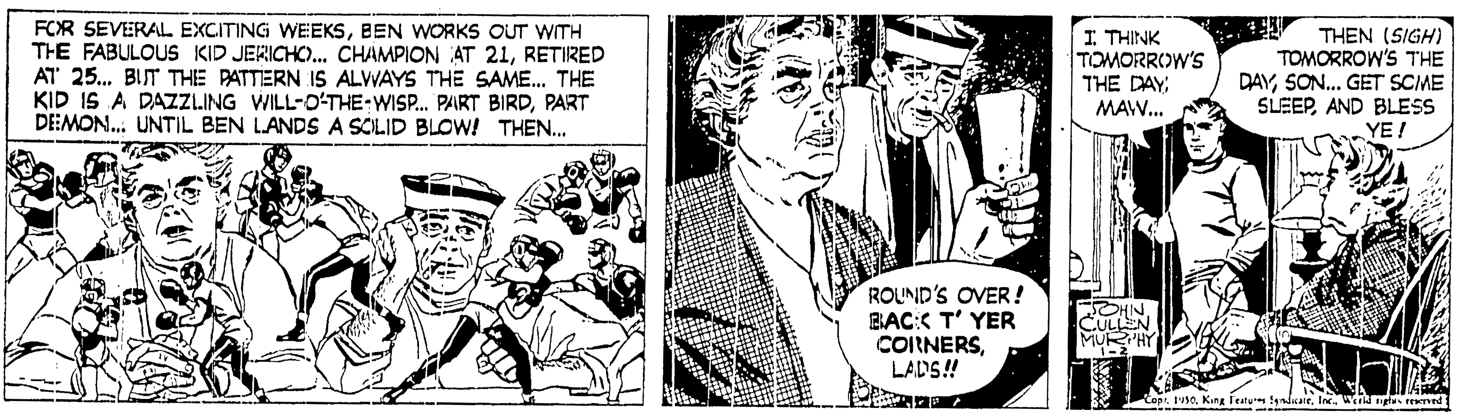 Big Ben Bolt Comic Strip 1951-01-02 | Comics Kingdom