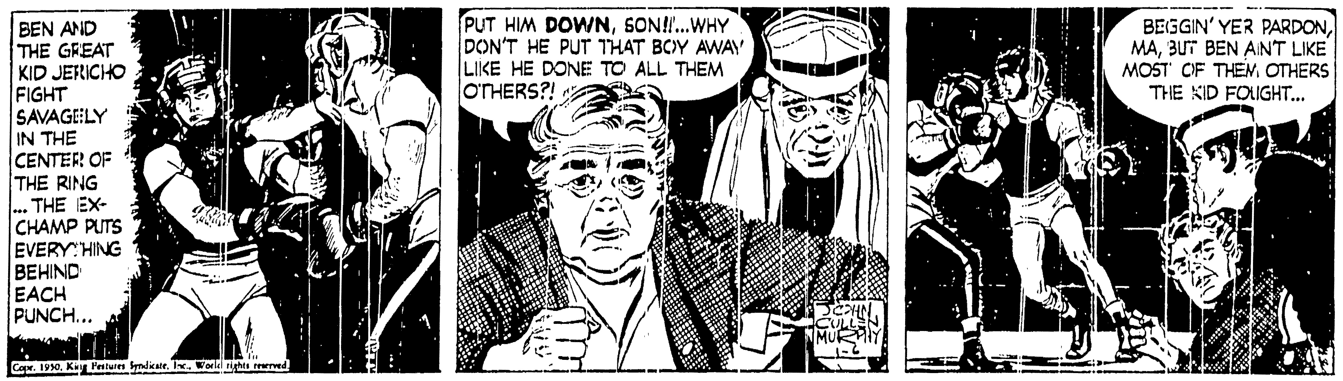 Big Ben Bolt Comic Strip 1951-01-06 | Comics Kingdom