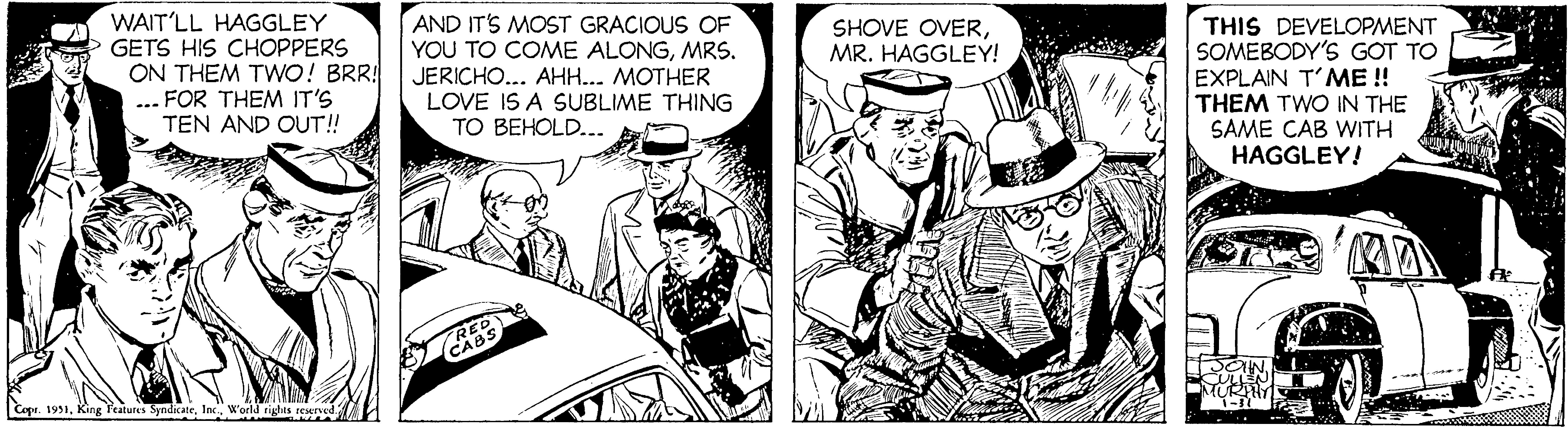Big Ben Bolt Comic Strip 1951-01-31 | Comics Kingdom