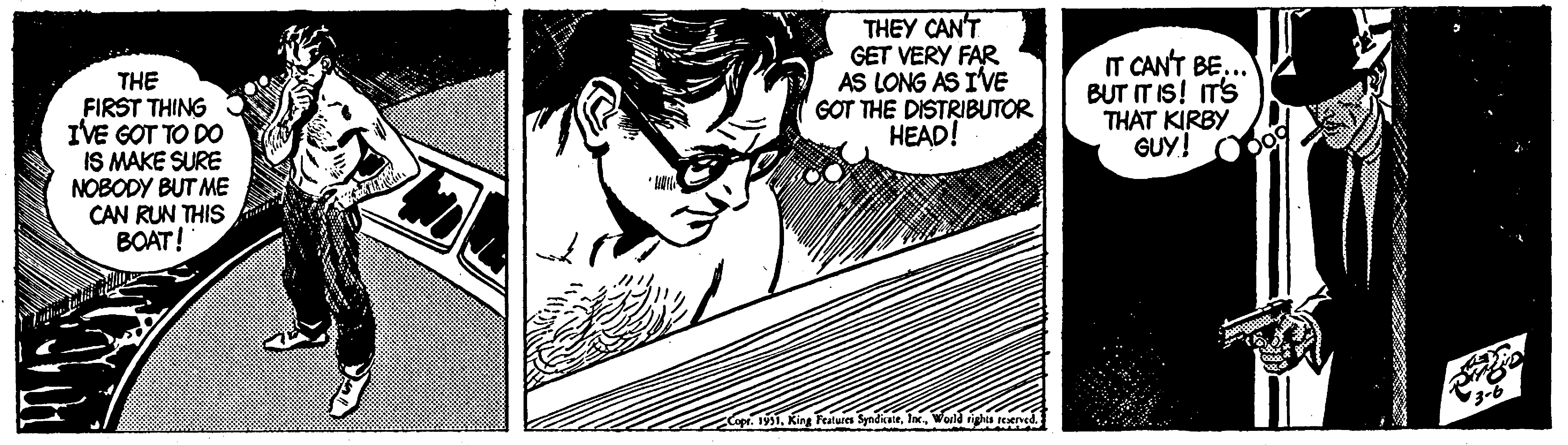 Rip Kirby Comic Strip 1951-03-06 | Comics Kingdom