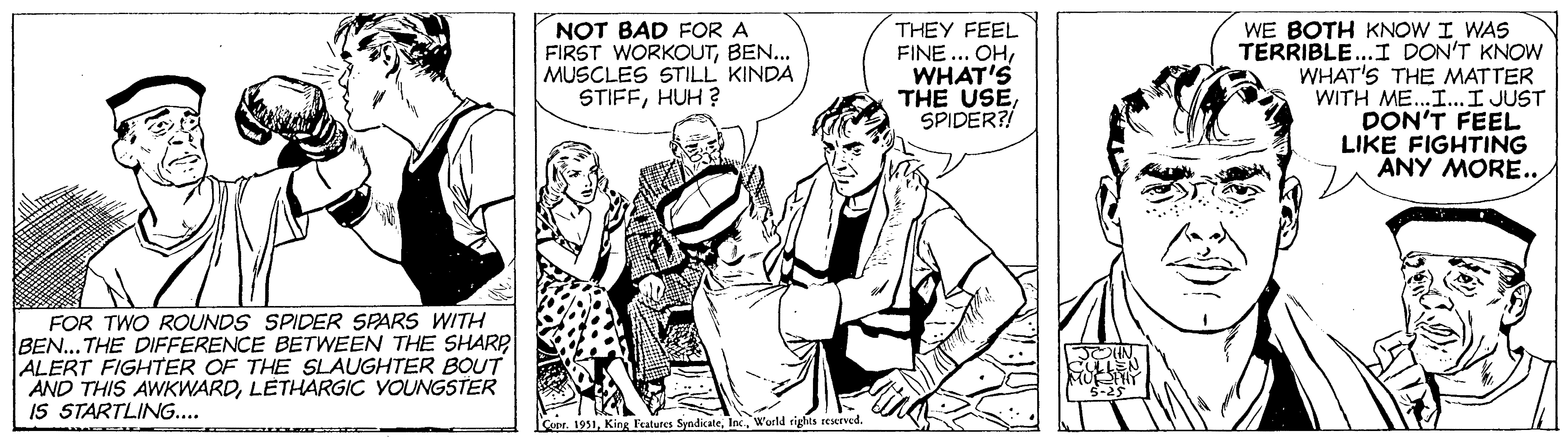 Big Ben Bolt Comic Strip 1951-05-25 | Comics Kingdom