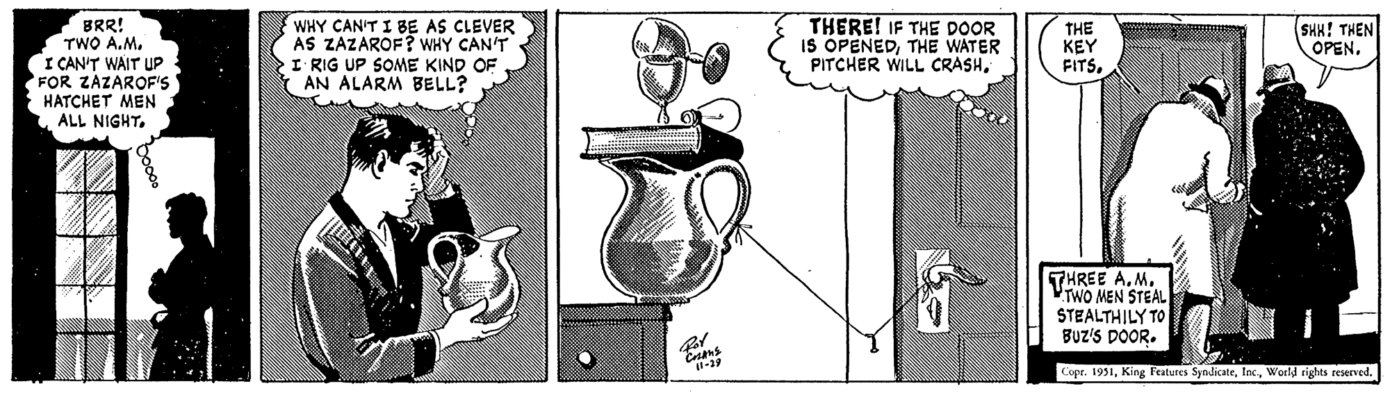 Buz Sawyer Comic Strip 1951-11-29 | Comics Kingdom