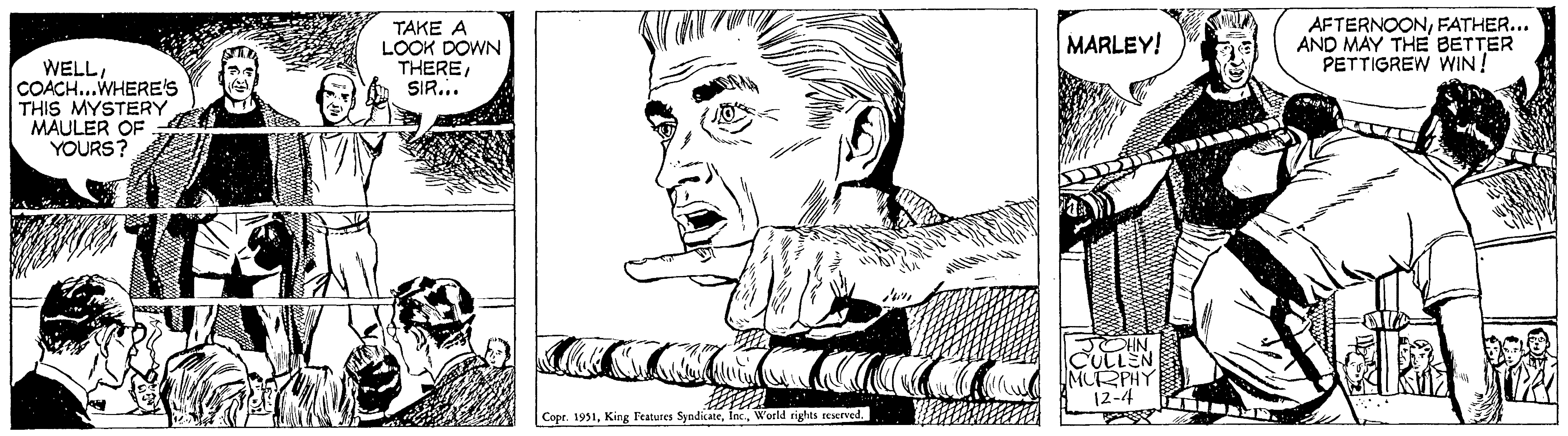 Big Ben Bolt Comic Strip 1951-12-04 | Comics Kingdom