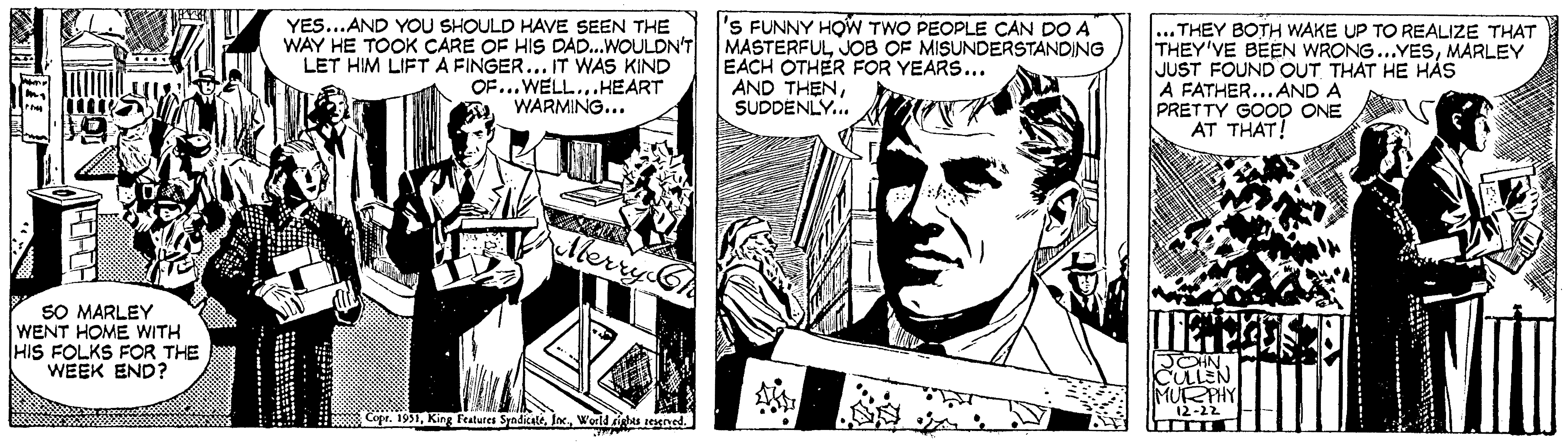 Big Ben Bolt Comic Strip 1951-12-22 | Comics Kingdom