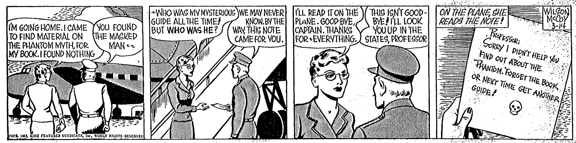 The Phantom Comic Strip 1952-03-14 | Comics Kingdom
