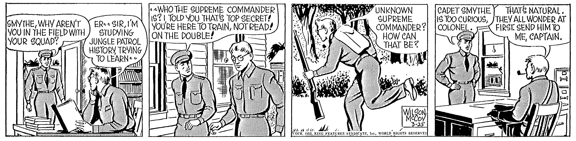 The Phantom Comic Strip 1952-03-25 | Comics Kingdom