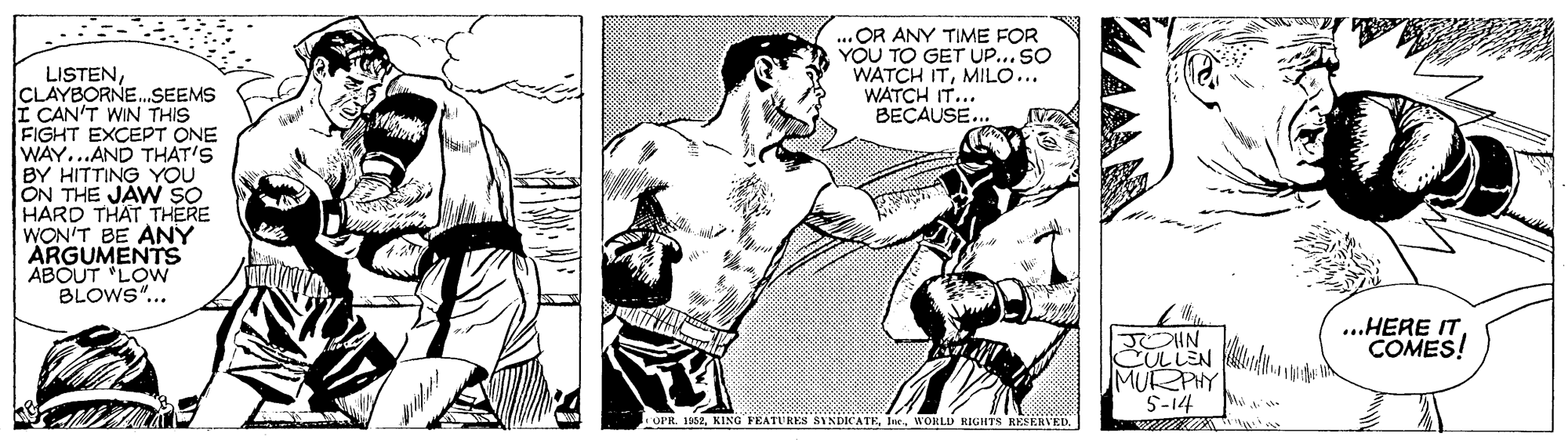 Big Ben Bolt Comic Strip 1952-05-14 | Comics Kingdom