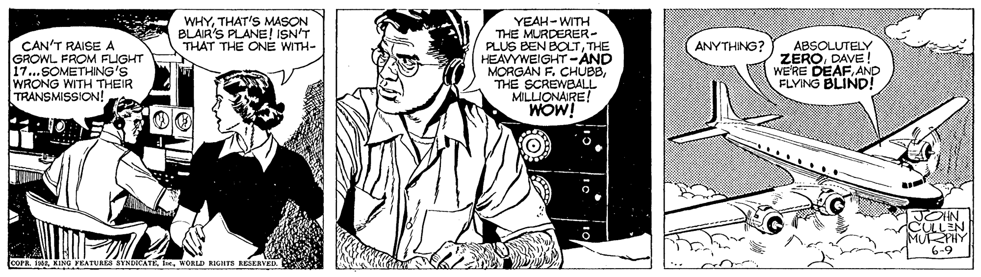 Big Ben Bolt Comic Strip 1952-06-09 | Comics Kingdom