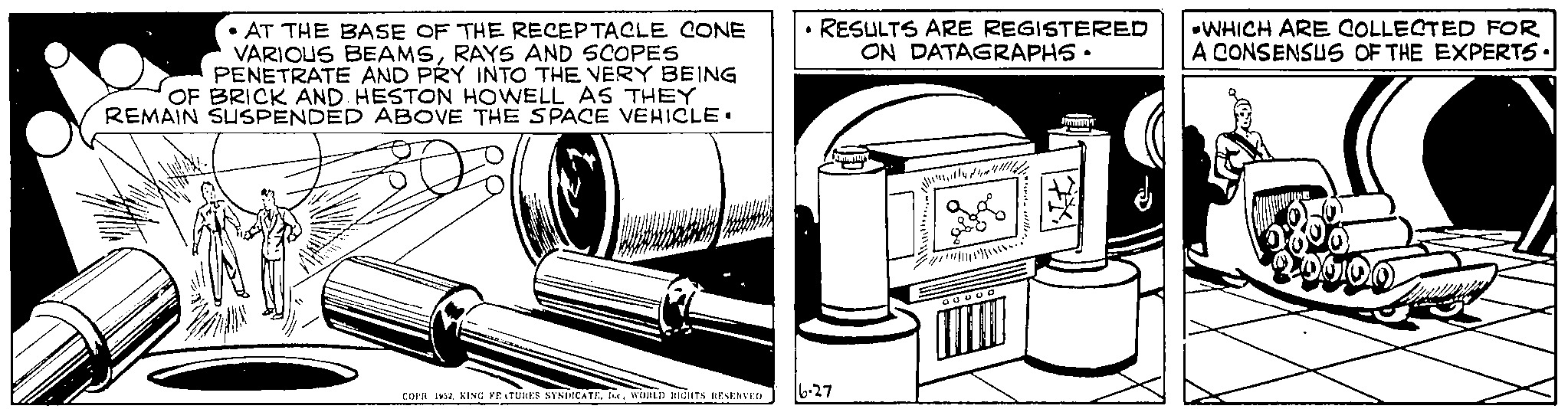 Brick Bradford Comic Strip 1952-06-27 | Comics Kingdom