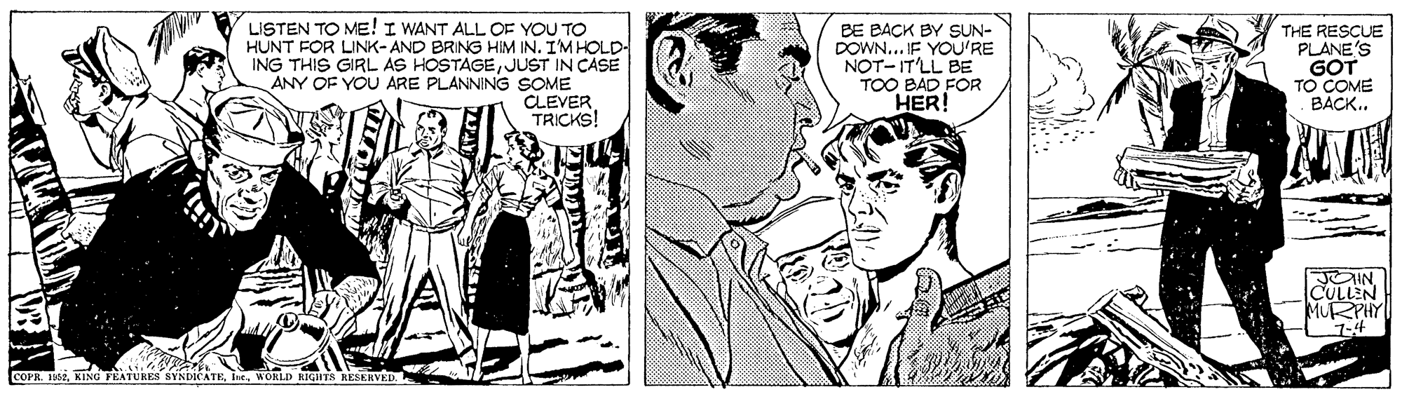 Big Ben Bolt Comic Strip 1952-07-04 | Comics Kingdom
