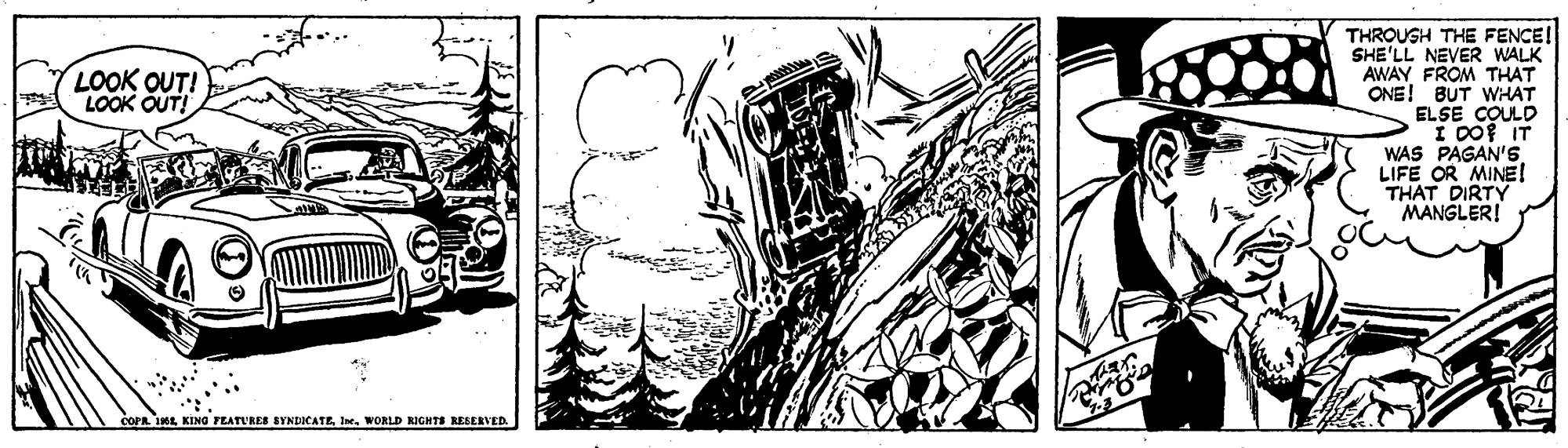 Rip Kirby Comic Strip 1952-07-03 | Comics Kingdom