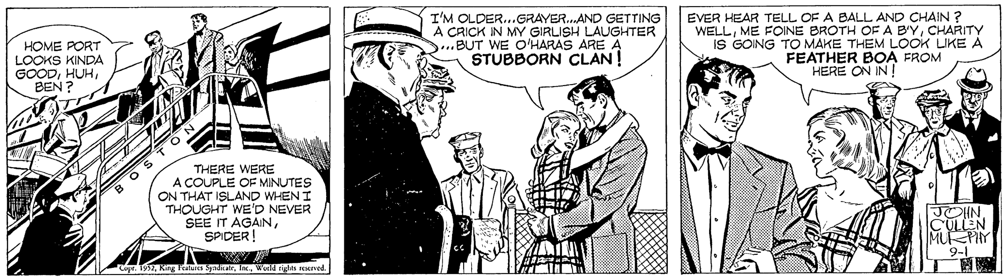 Big Ben Bolt Comic Strip 1952-09-01 | Comics Kingdom