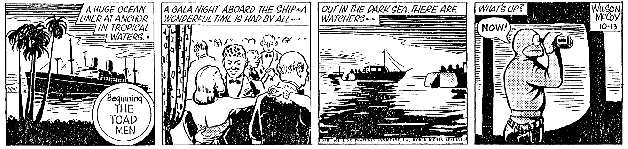 The Phantom Vintage Comic Strip 1952-10-13 | Comics Kingdom