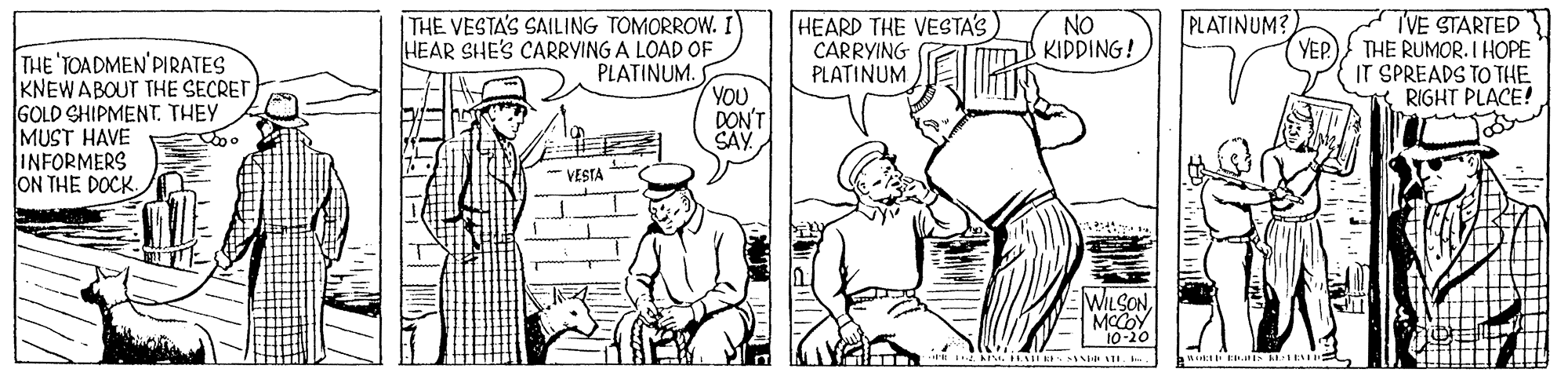 The Phantom Comic Strip 1952-10-20 | Comics Kingdom