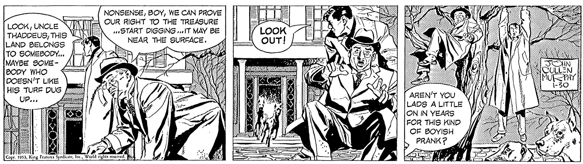 Big Ben Bolt Comic Strip 1953-01-30 | Comics Kingdom