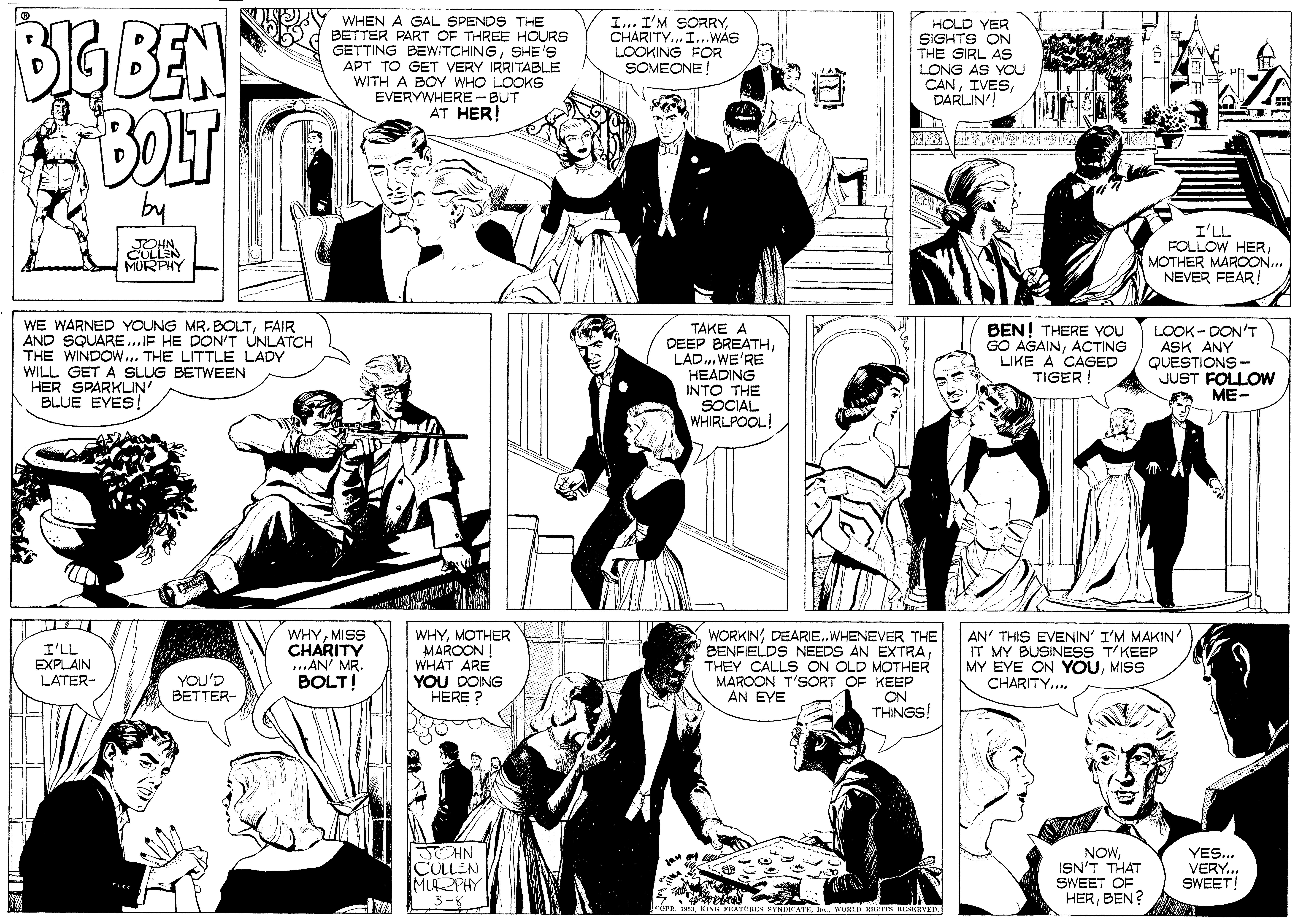 Big Ben Bolt Comic Strip 1953-03-08 | Comics Kingdom