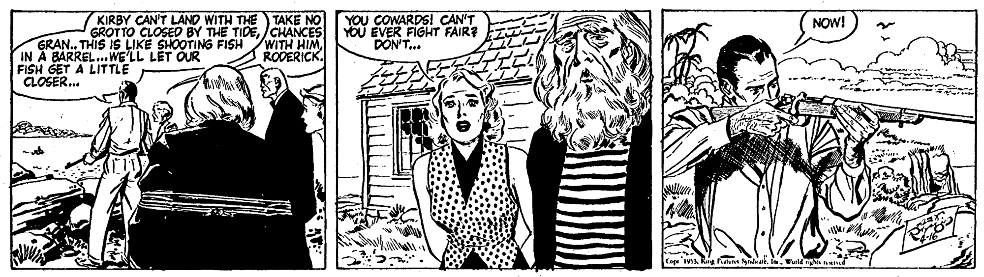 Rip Kirby Comic Strip 1953-04-16 | Comics Kingdom