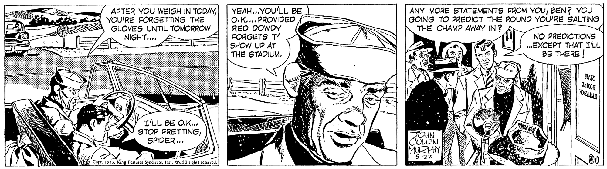 Big Ben Bolt Comic Strip 1953-05-22 | Comics Kingdom