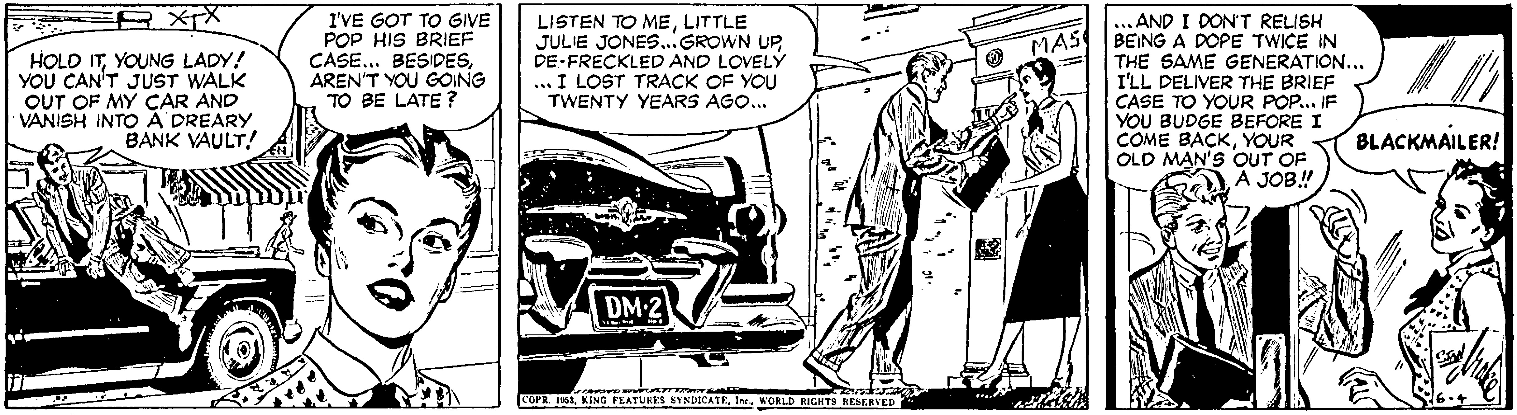 Heart Of Juliet Jones Comic Strip 1953-06-04 | Comics Kingdom