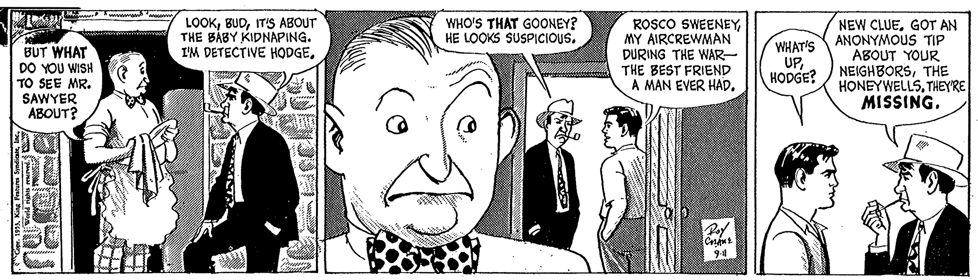 Buz Sawyer Comic Strip 1953-09-11 | Comics Kingdom