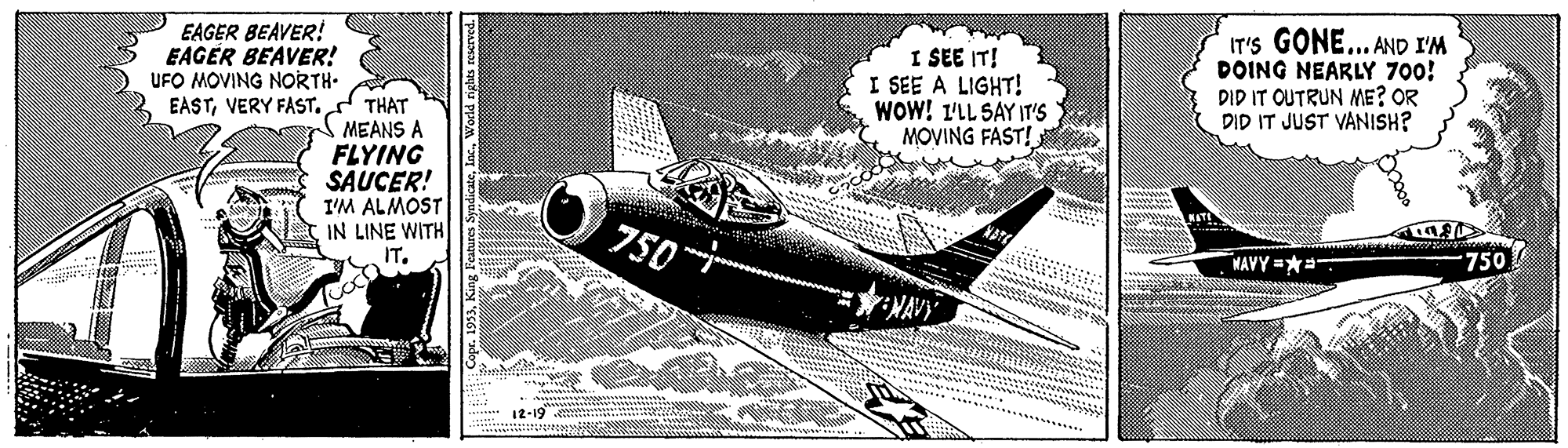 Buz Sawyer Comic Strip 1953-12-19 | Comics Kingdom