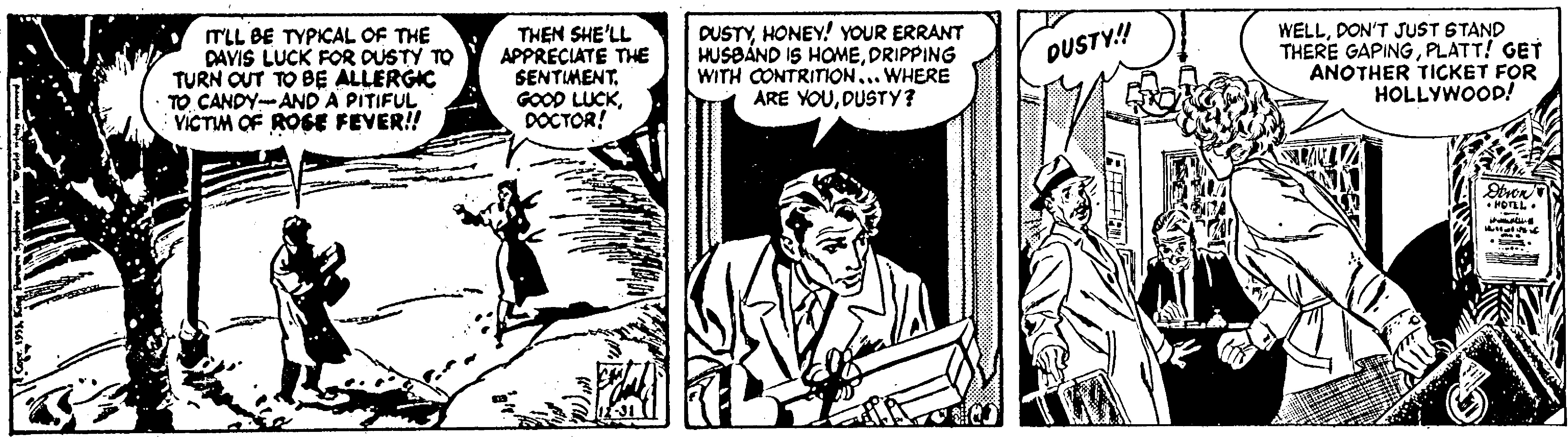 Heart Of Juliet Jones Comic Strip 1953-12-31 | Comics Kingdom